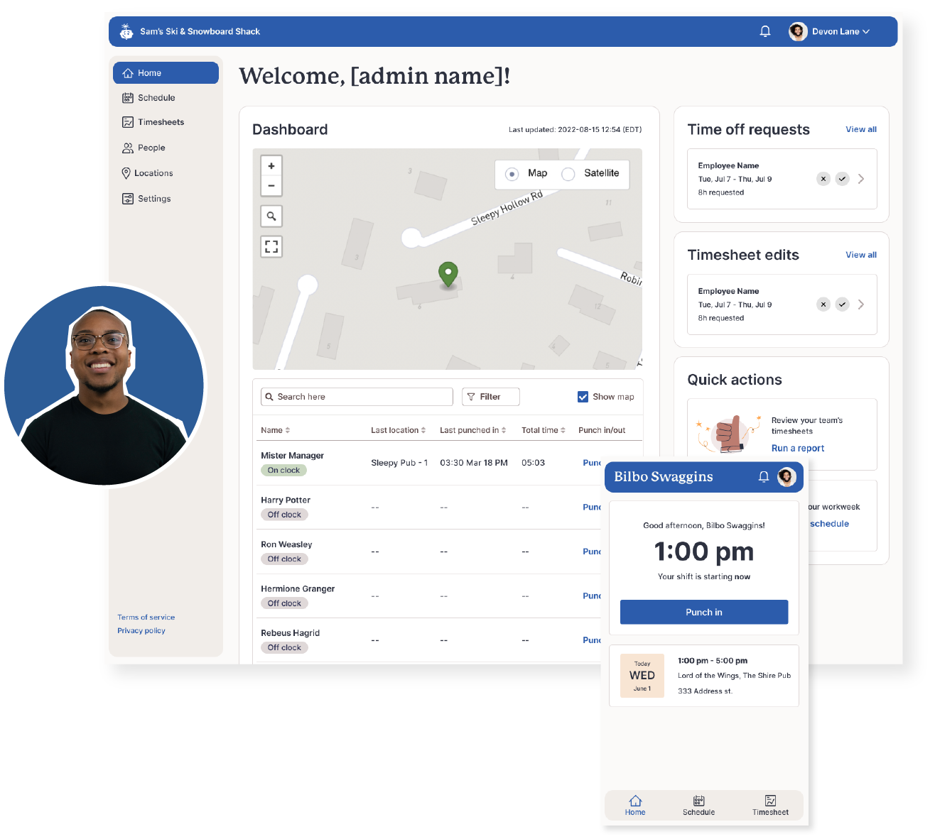 Time by Wagepoint: Simple Time Tracking & Scheduling